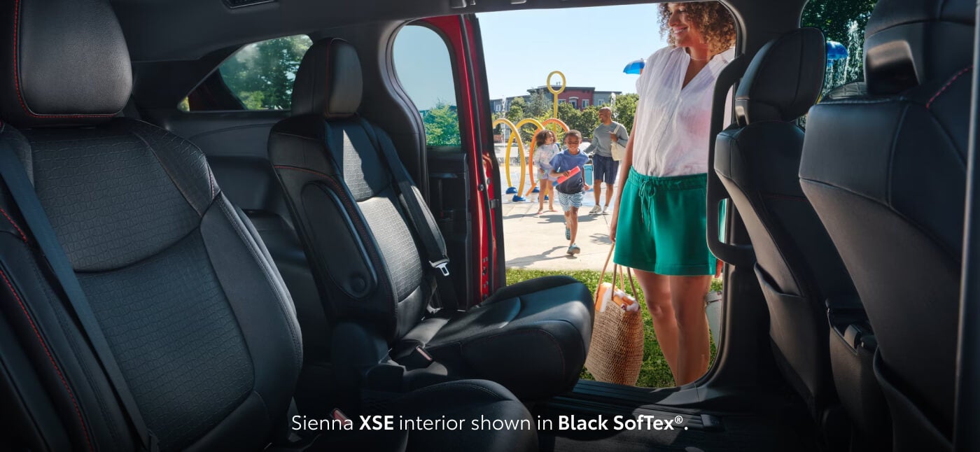 Toyota Sienna Interior Features, Cargo & Dimensions