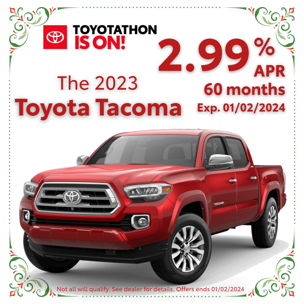 Toyota Tacoma Apr Incentives